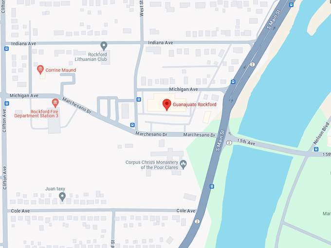 Guanajuato Rockford 10 Map