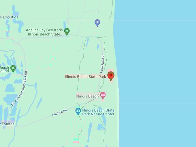 Illinois Beach State Park 10 Map