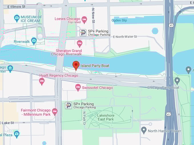 Island Party Boat 10 Map