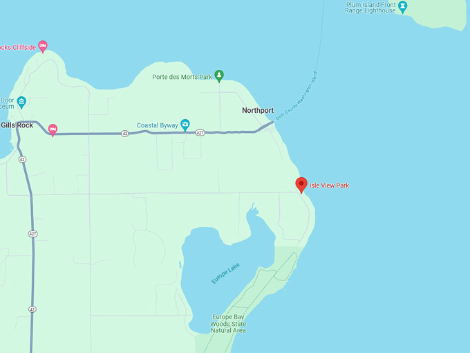 Isle View Park 10 Map