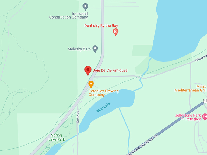 Joie De Vie Antiques 10 Map