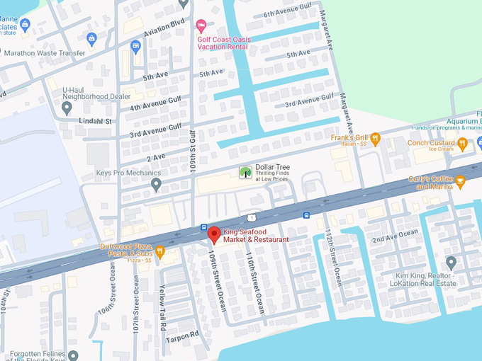 King Seafood Market & Restaurant 10 map