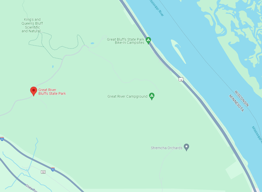kings bluff overlook 10 map