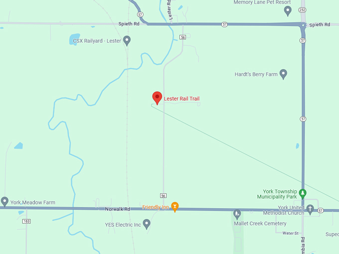 Lester Rail Trail 10 Map