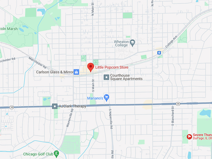 Little Popcorn Store Map