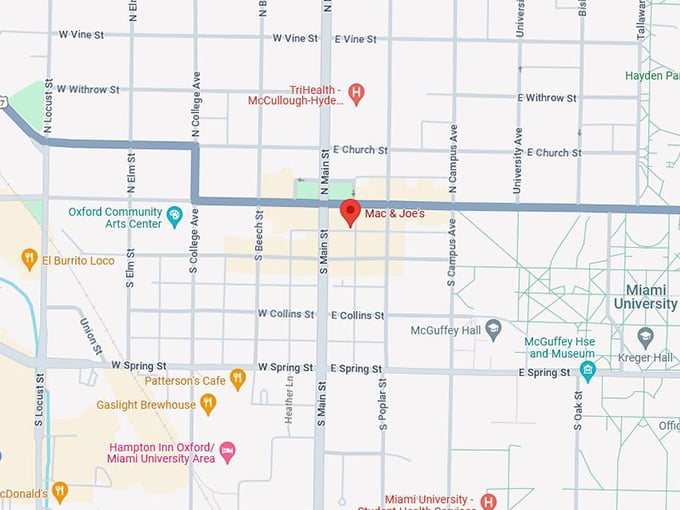 Mac & Joe&rsquo;s 10 Map