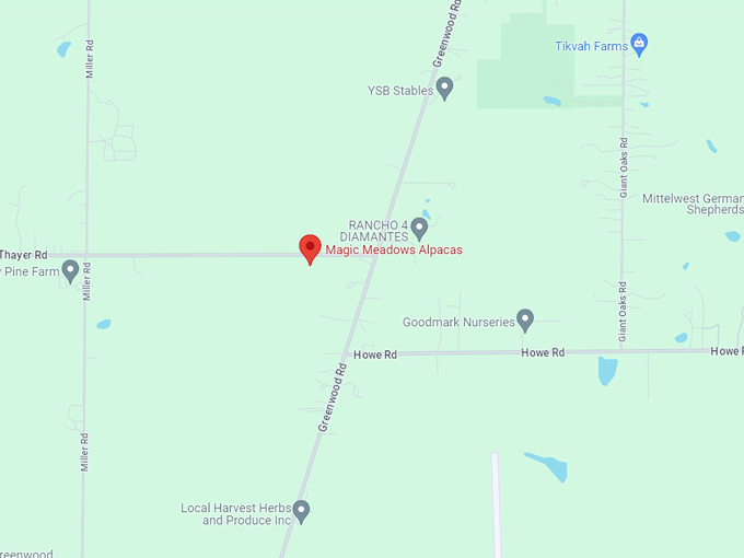 Magic Meadows Alpacas 10 map