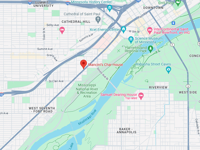 Mancini&rsquo;s Char House 10 Map