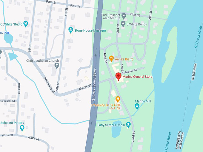 Marine General Store 10 map 