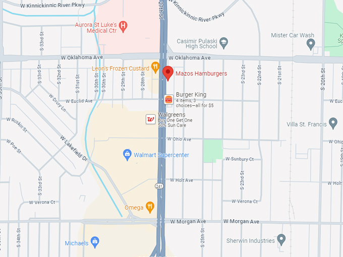 mazos hamburgers 10 map
