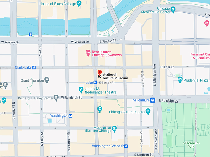 Medieval Torture Museum 10 Map