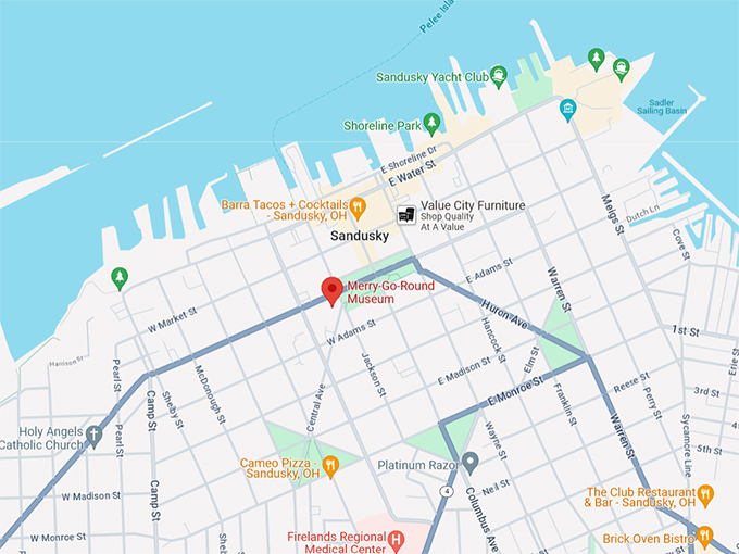 Merry-Go-Round Museum 10 Map