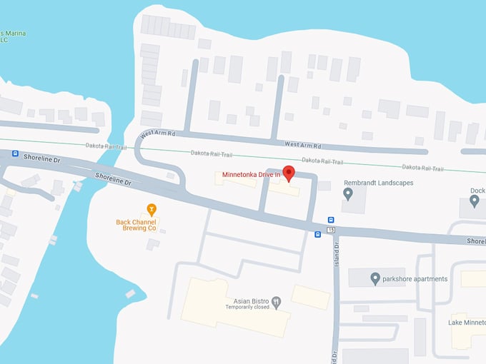 Minnetonka Drive In 10 Map