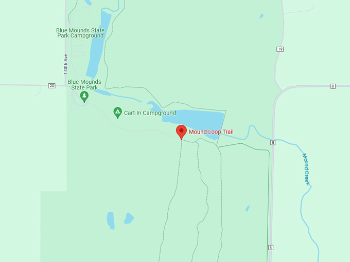 Mound Loop Trail 10 Map