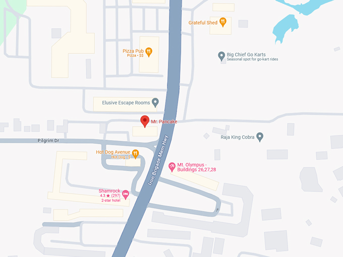 Mr. Pancake Restaurant 10 Map