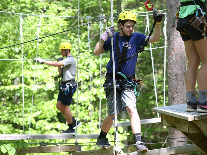 Northwoods Zip Line 7