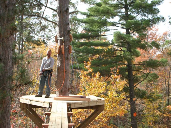 Northwoods Zip Line 9