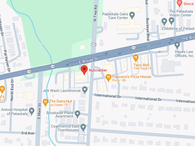 Nutcracker Family Restaurant 10 Map