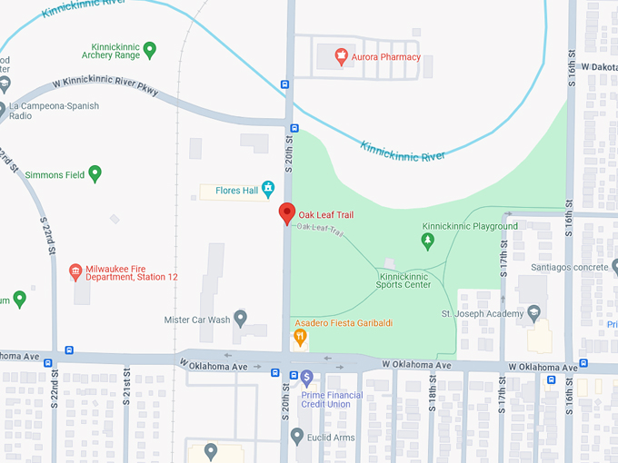Oak Leaf Trail 10 Map