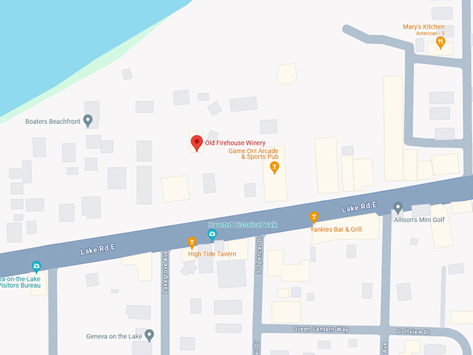 Old Firehouse Winery 10 Map