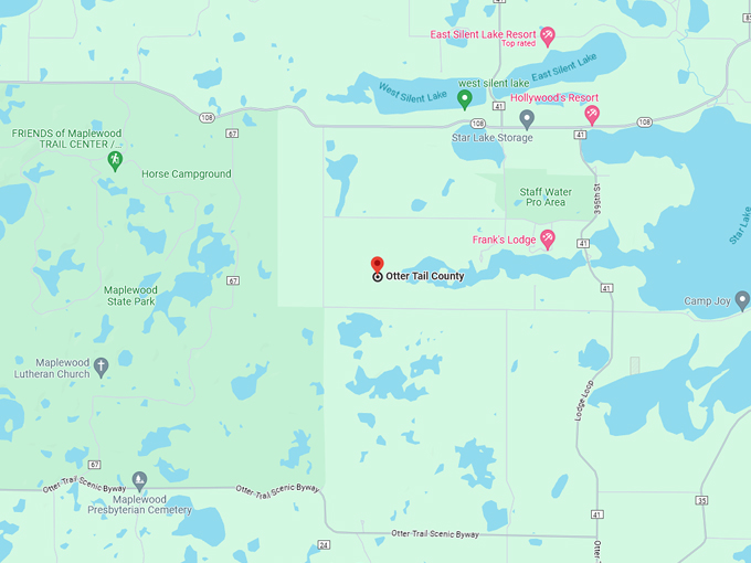 Otter Tail County 10 Map