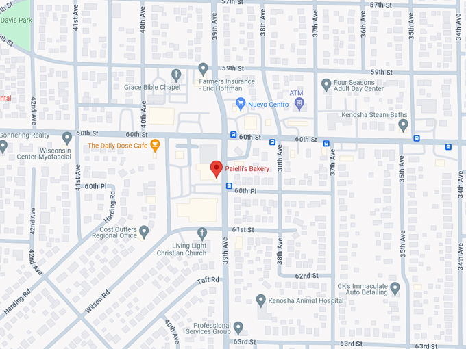 Paielli&rsquo;s Bakery 10 Map