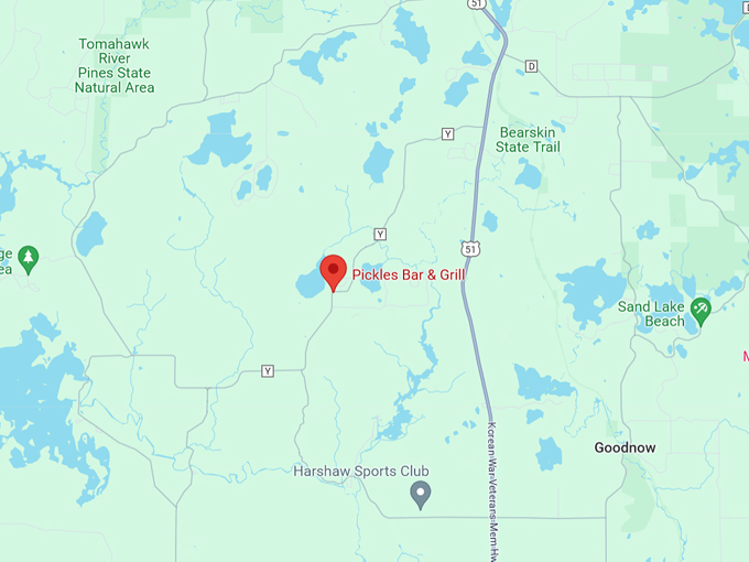 Pickles Bar & Grill LLC 10 Map