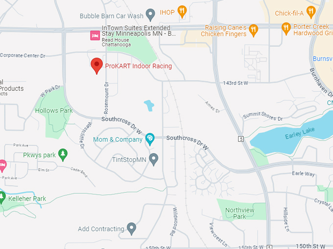 pro kart indoors 10 map