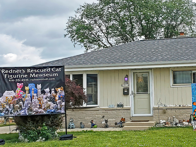 Redner's Rescued Cat Figurine Mewseum 1