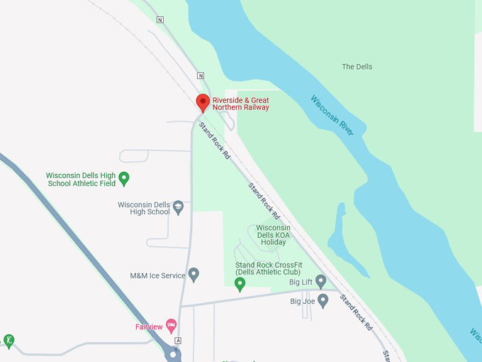 Riverside & Great Northern Railway 10 map