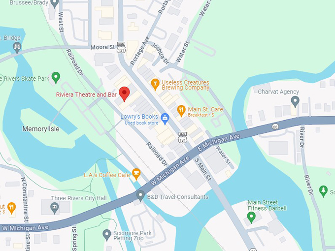 riviera theatre and bar 10 map