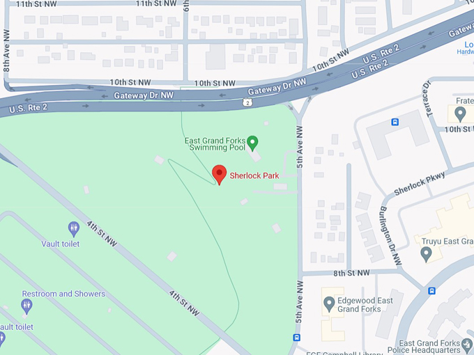 Sherlock Forest Playground 10 map