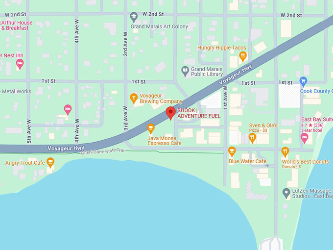 Shook Smoothies 10 map