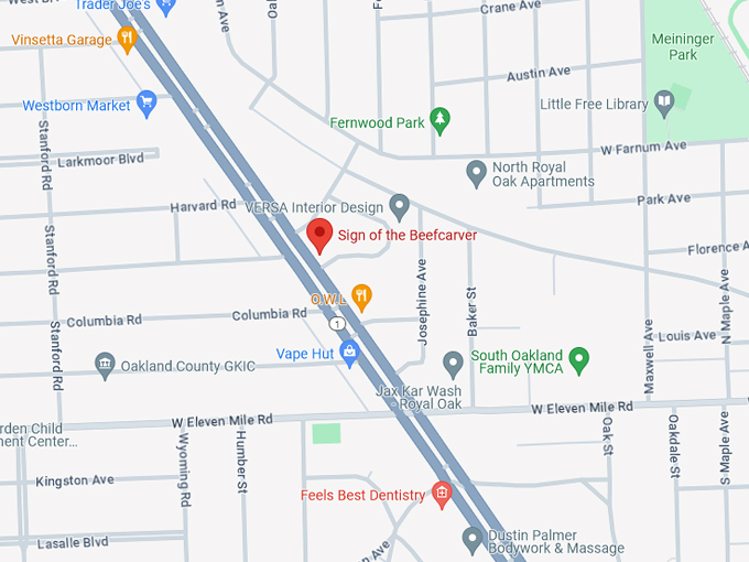 Sign of the Beefcarver 10 map