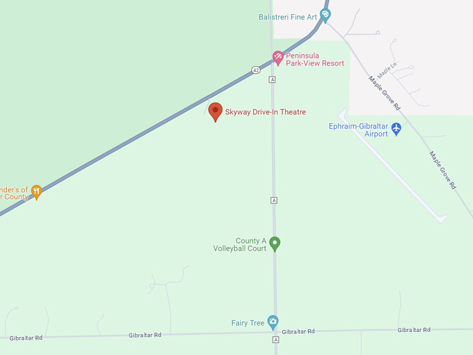Skyway Drive-In Theatre 10 map