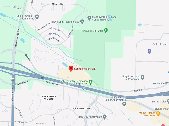 Springs Water Park 10 map