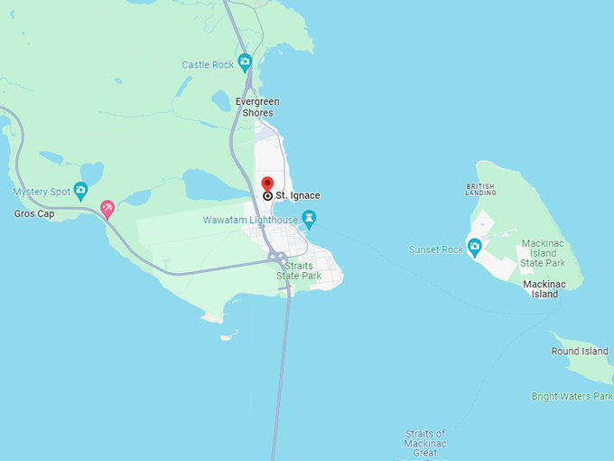 st. ignace 10 map