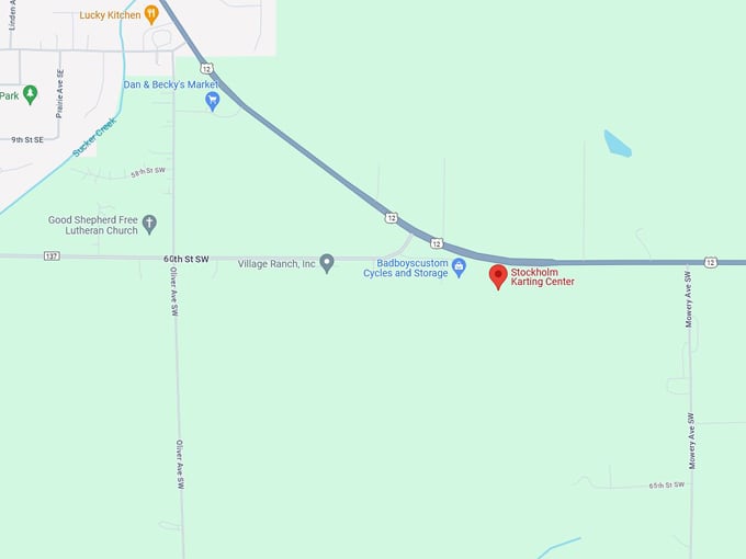Stockholm Karting Center 10 map