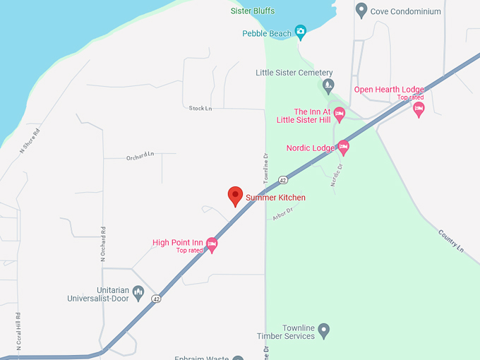 Summer Kitchen 10 Map