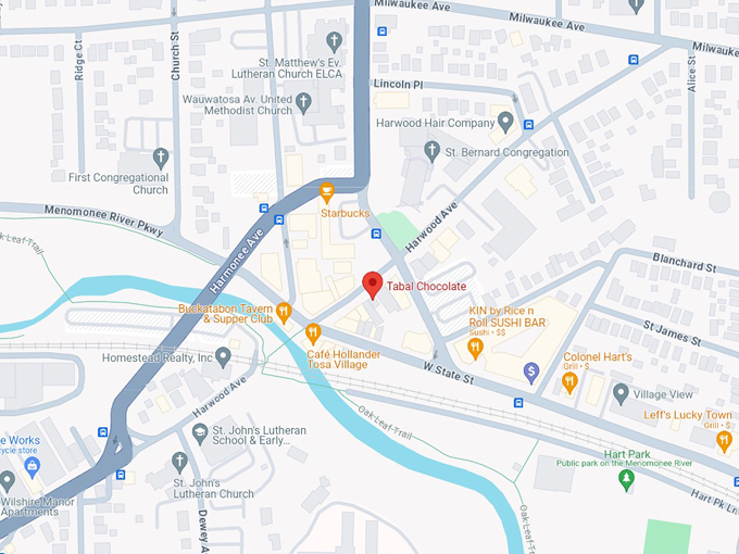 Tabal Chocolate 10 map