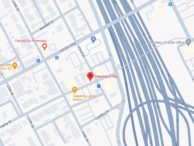 Taqueria El Rey 10 Map