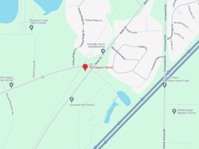 The Elegant Farmer 10 Map