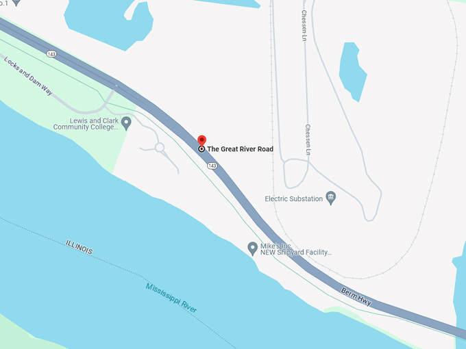 The Great River Road Map