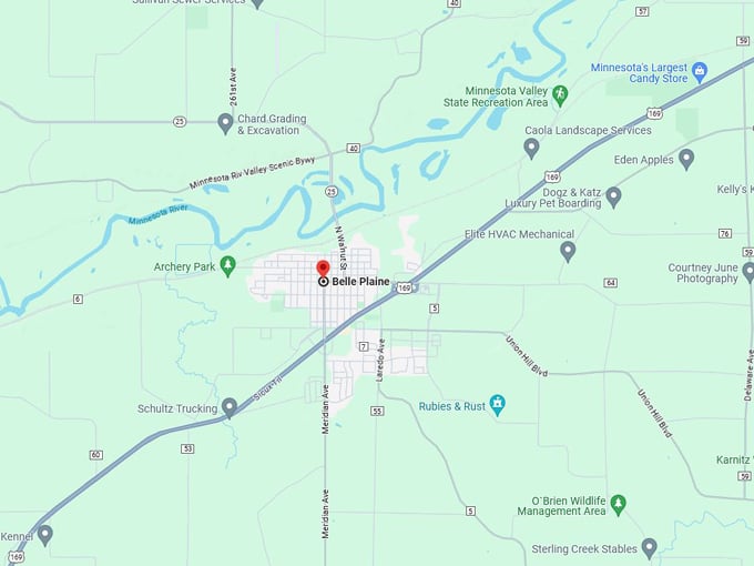 the minnesota river valley national scenic byway 10 map