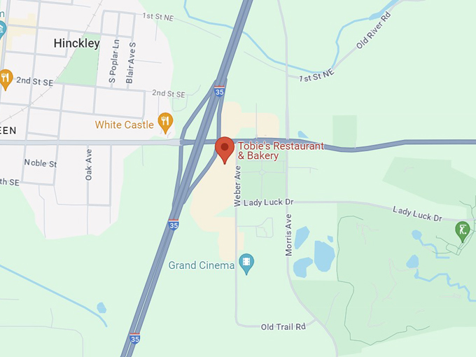 Tobie’s Restaurant & Bakery 10 map