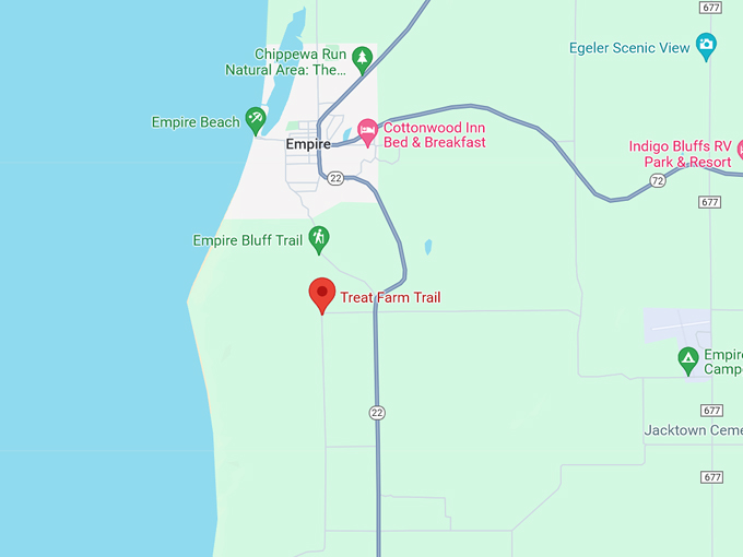 Treat Farm Trail Map