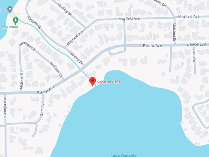 venetian canal 10 map