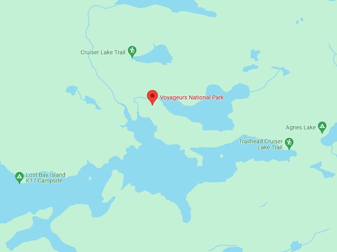 Voyageurs National Park 10 Map