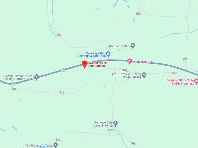 Walnut Creek Marketplace 10 Map