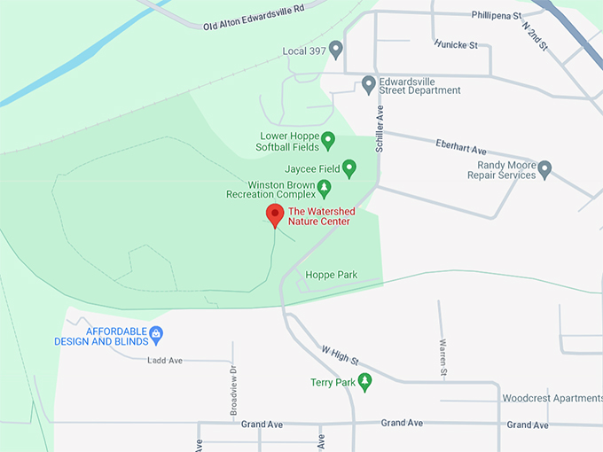 Watershed Pond Loop 10 Map